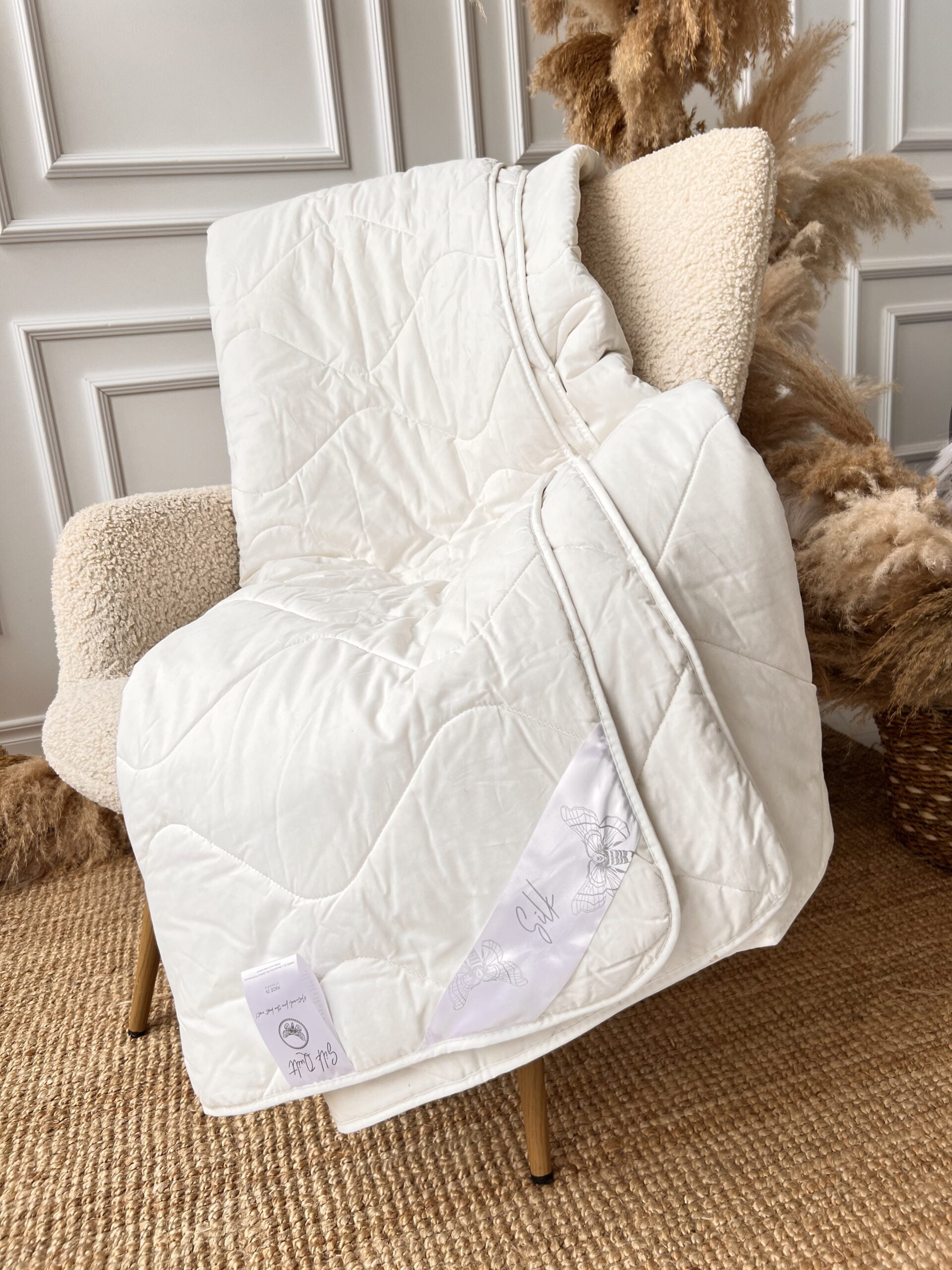 Antklodė Antialerginė Natūralus ŠILKAS 300g/m2 | Wool Land