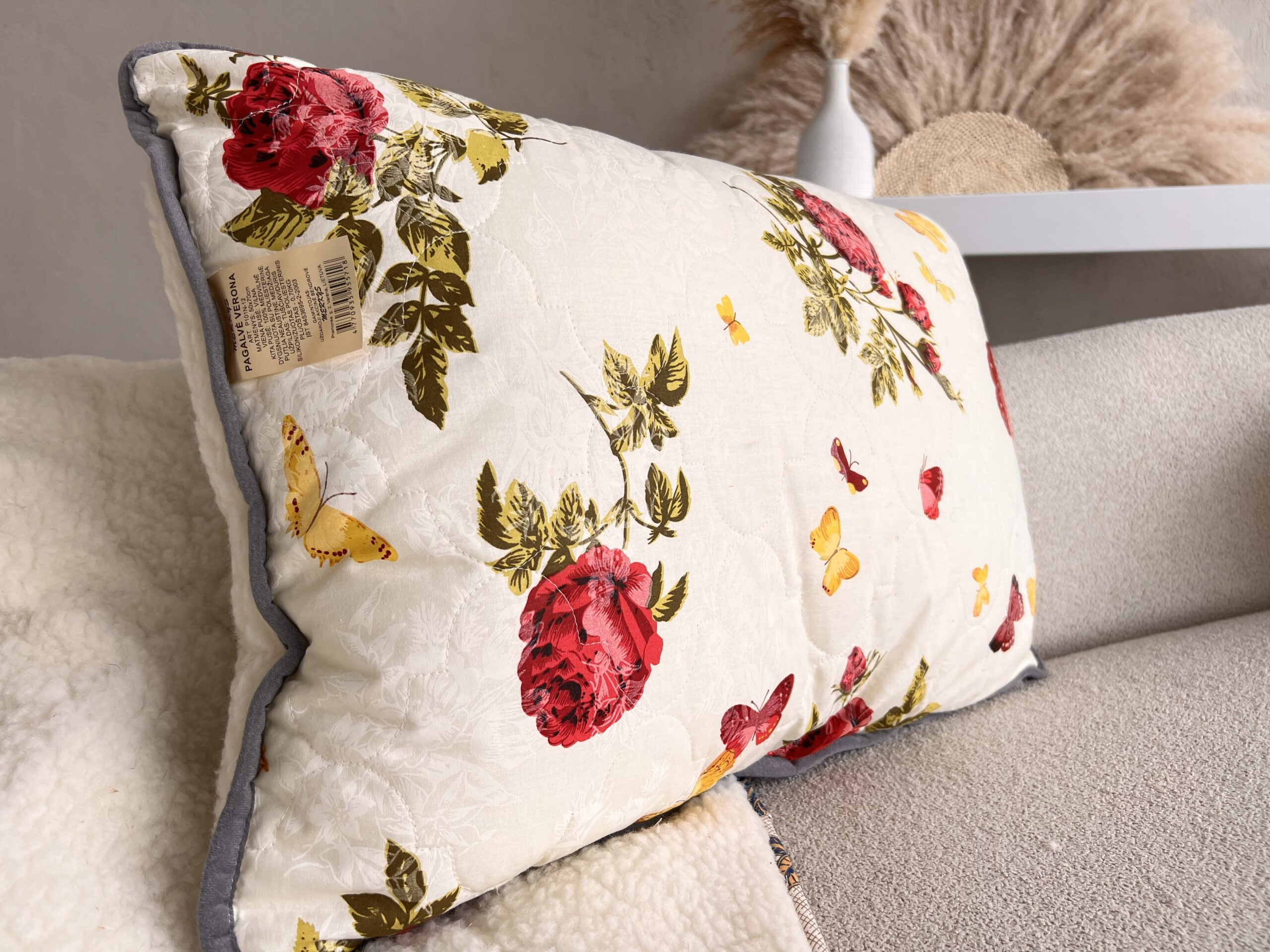 MERKYS pagalvė su avies vilna VERONA | Wool Land